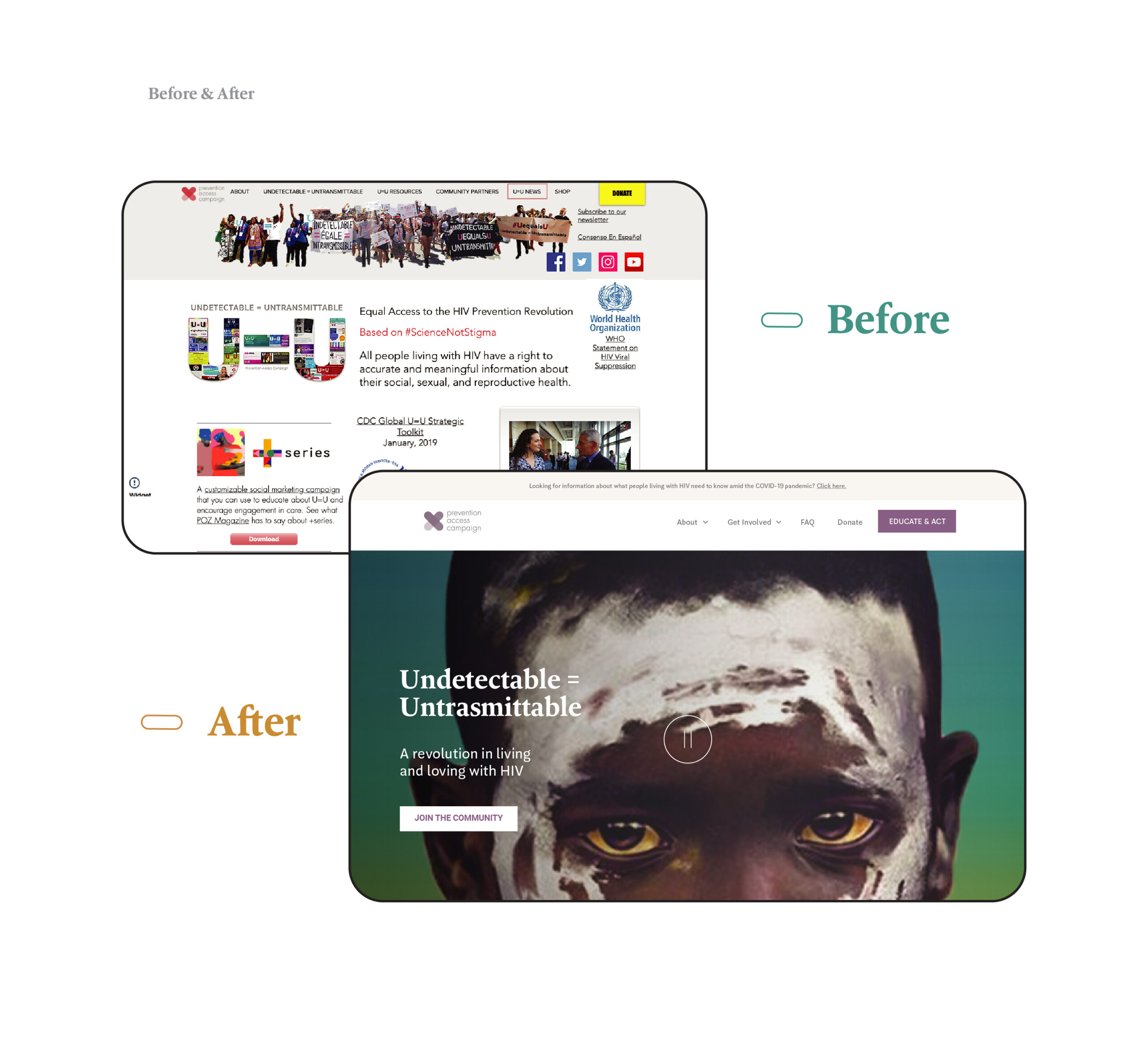 PAC Website Re-design