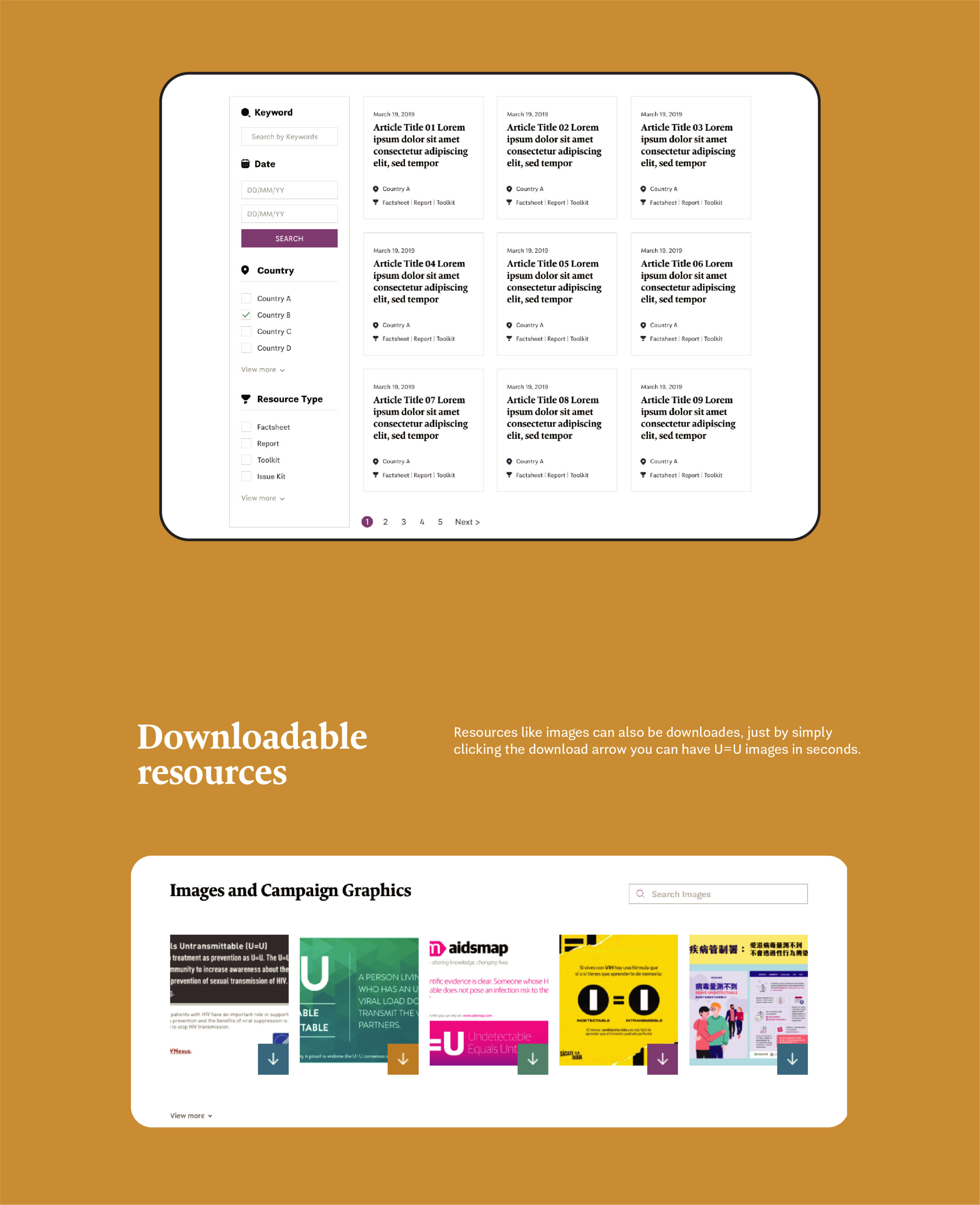 PAC Website Re-design